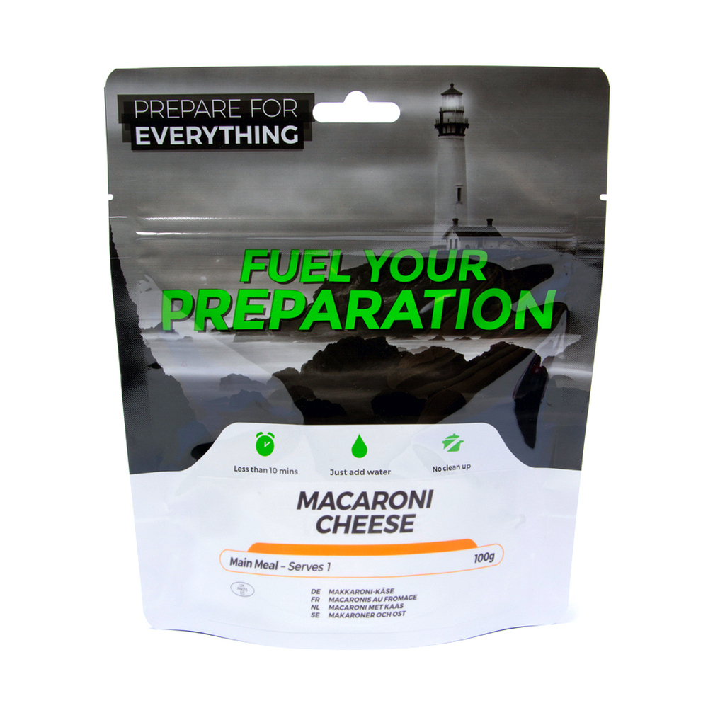 Fuel Your Preparation - Macaroni Cheese - Freeze Dried Ready Meal ...