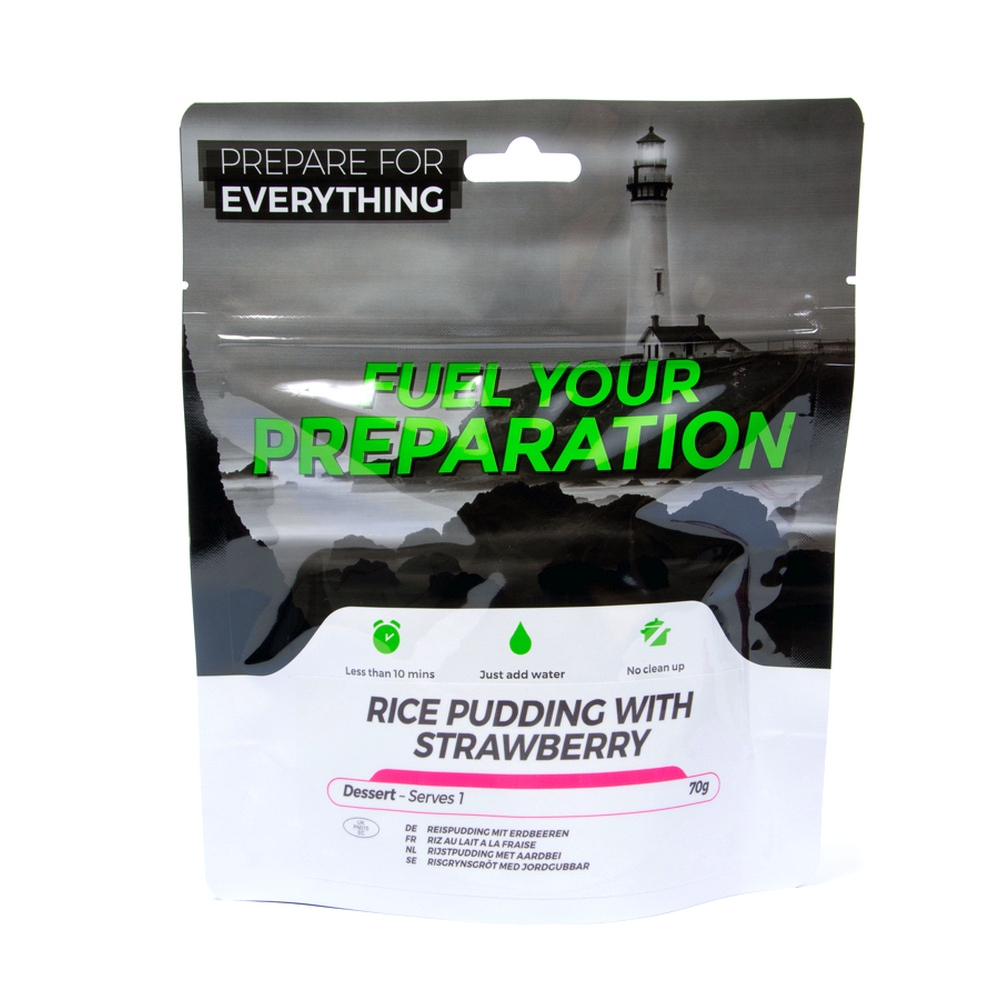 Fuel Your Preparation - Rice Pudding with Strawberry - Freeze Dried ...