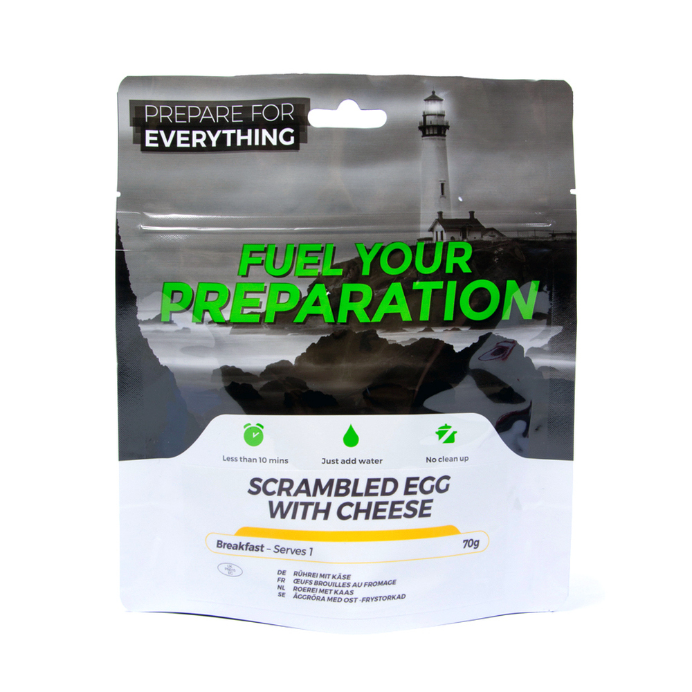 Fuel Your Preparation - Scrambled Egg with Cheese - Freeze Dried Ready ...